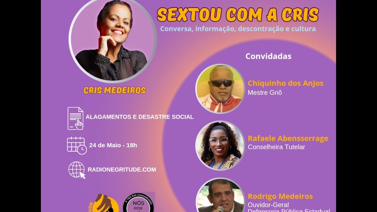 PROGRAMA SEXTOU COM CRIS - YouTube