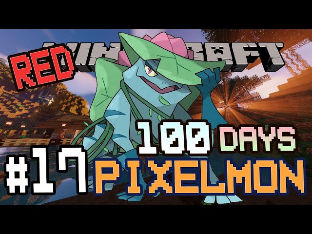 MINECRAFT PIXELMON 100 DAYS | #17 ความฝันแห่งโลกของ Pokemon Trainer จะ ...