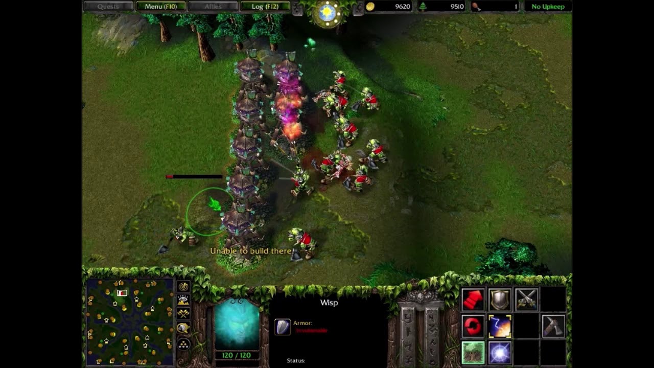 Warcraft 3 Classic: Night Elf Watch Tower - YouTube