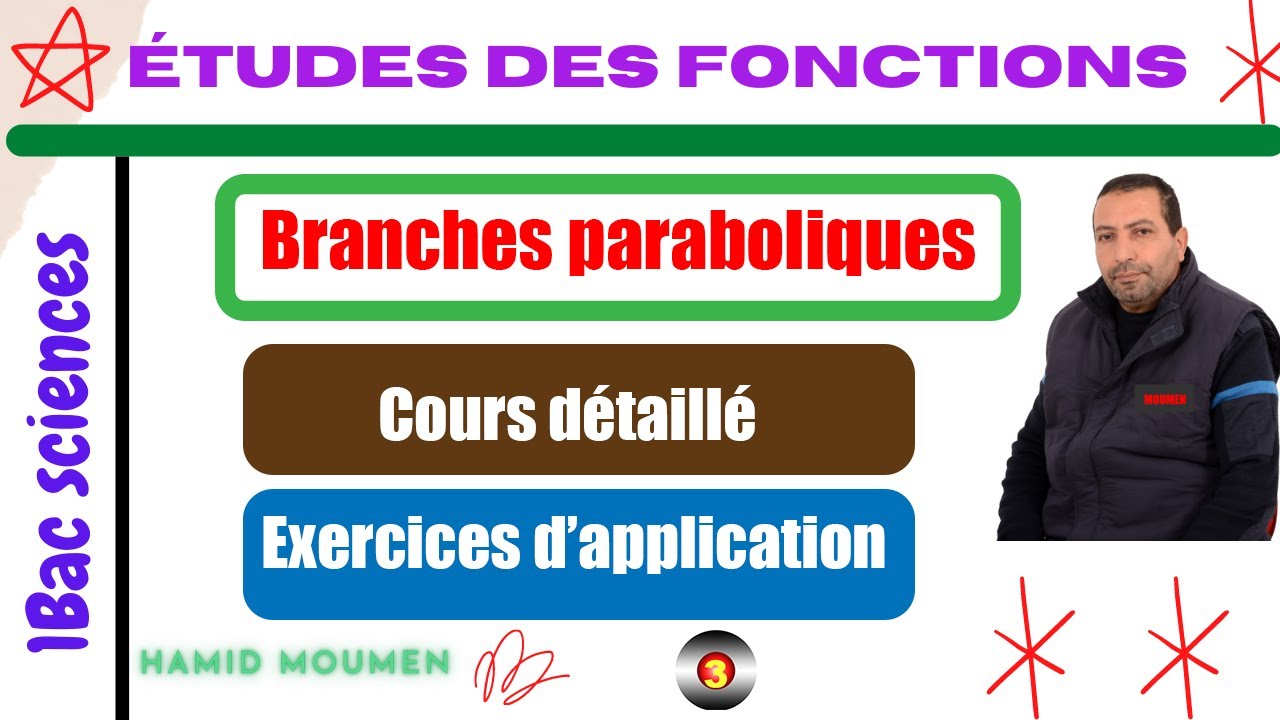 Branches paraboliques||Cours détaillé avec exercices d'application ...