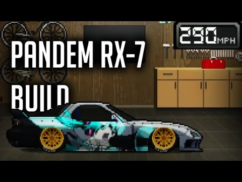 Pixel Car Racer | 290 MPH Pandem Widebody RX-7 | Mazda RX-7 FD3S Build ...