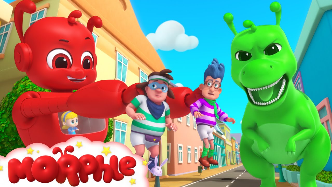 Morphle vs Orphle - Dinosaur Robots | Mila and Morphle | Kids Videos ...