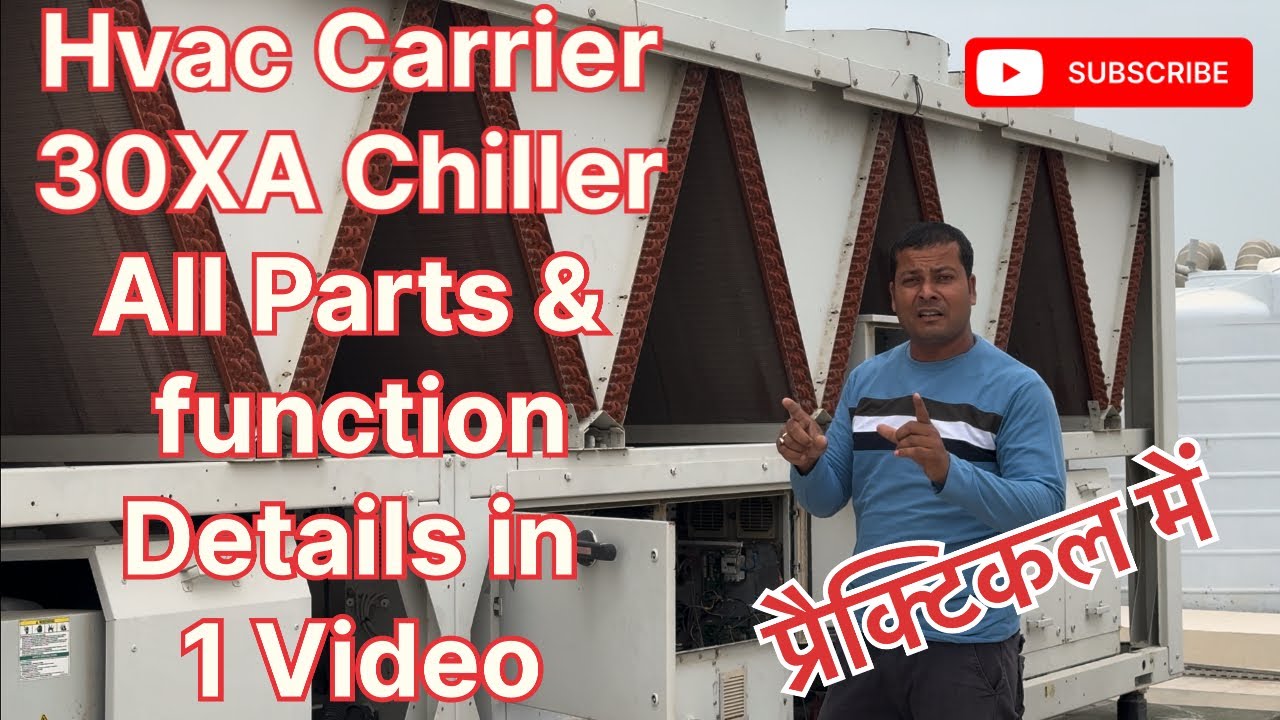 Carrier 30xa chiller Troubleshooting Manual | Chiller plant working ...