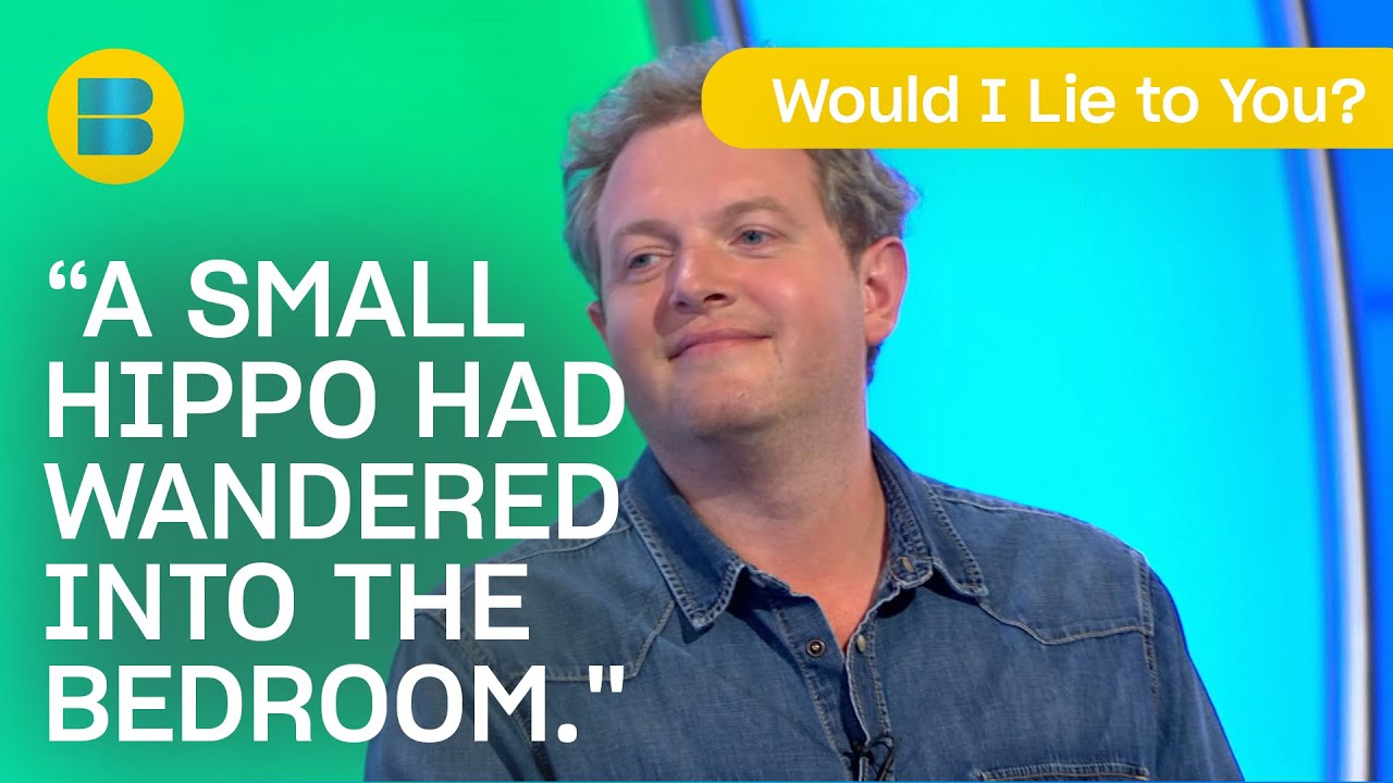 The Awkward Moment Miles Jupp Mistook His Wife For a Hippo | Would I ...