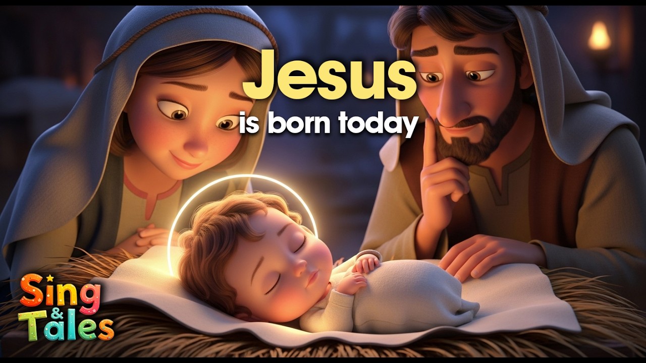 Jesus Is Born Today – Children’s Christmas Carol | Nativity Animation ...