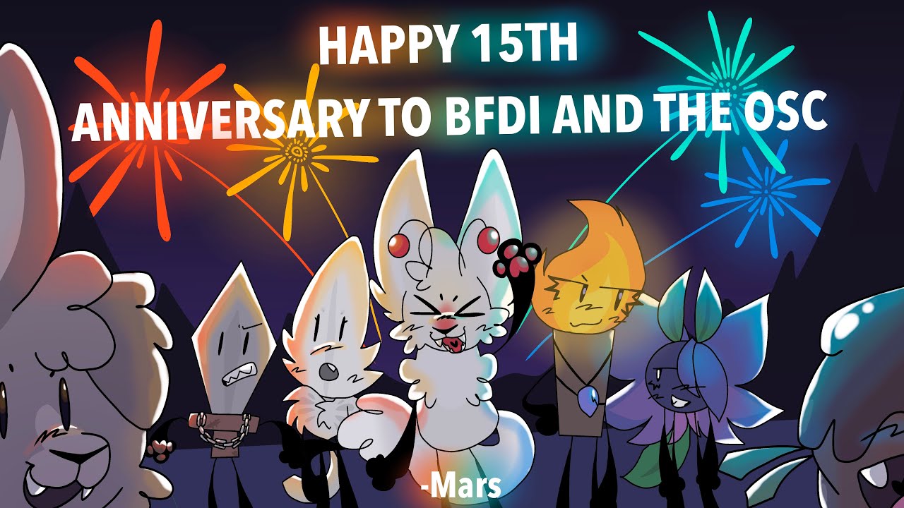 Bfdi anniversary speedpaint! (Ft. My objectsona/ object ocs) - YouTube