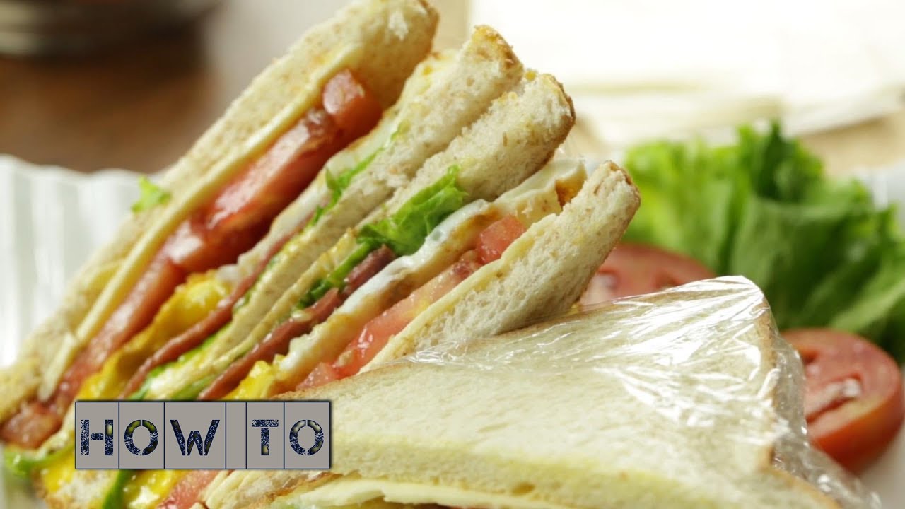 Deli Club Sandwich Recipe | Food Ideas Tutorial | HOW TO - YouTube