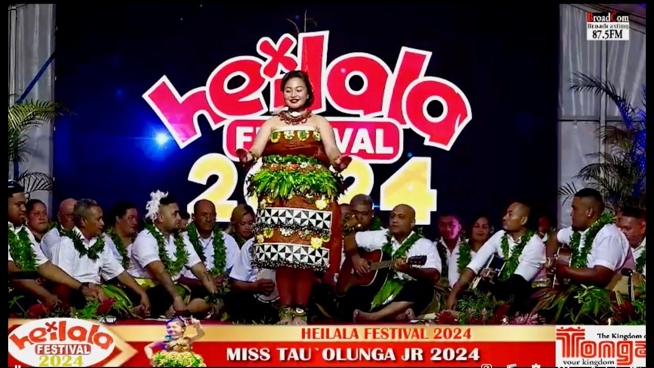 Part 2 Heilala Festival Cultural Dance Competition: Junior Miss Tau ...