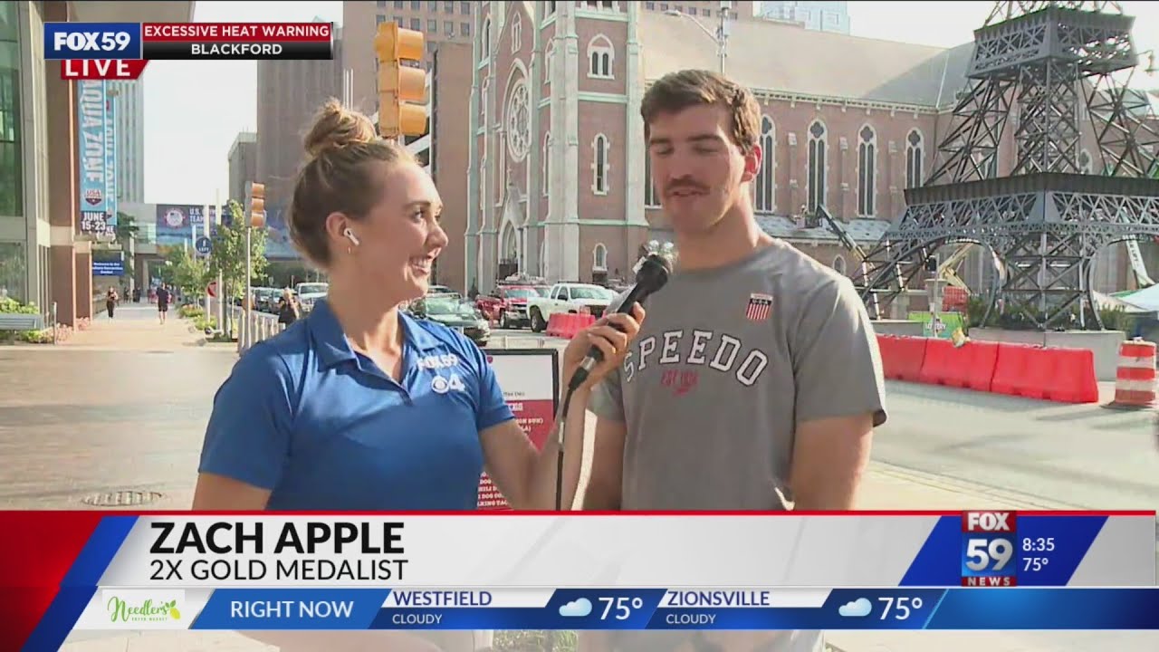 Behind-the-scenes of elite swimming with Olympic gold medalist, Zach ...