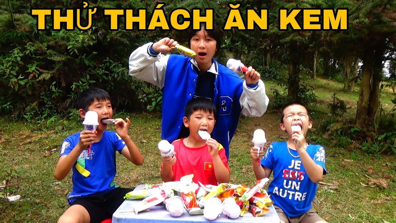 HHVC - (TẬP 39) THỬ THÁCH ĂN KEM - YouTube