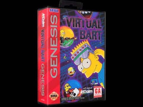 Virtual Bart GENESIS "Mega Drive" (SEGA) - YouTube