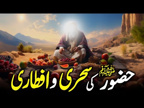 Hazrat Muhammad SAW Ki Sehri o iftari Ka Waqia || Hazrat Muhammad ﷺ Ka Ramzan || Zubair Safi