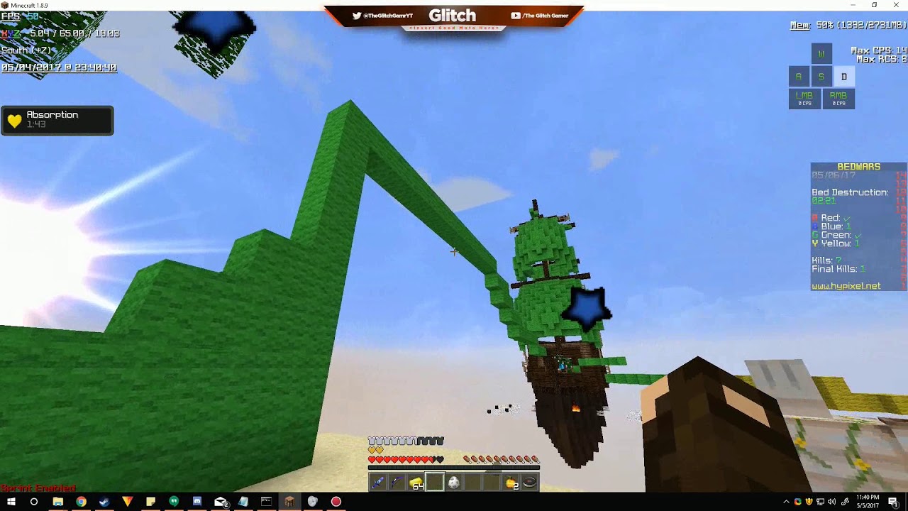 The very first midnight minecraft from 3 years ago, in its entirety ...