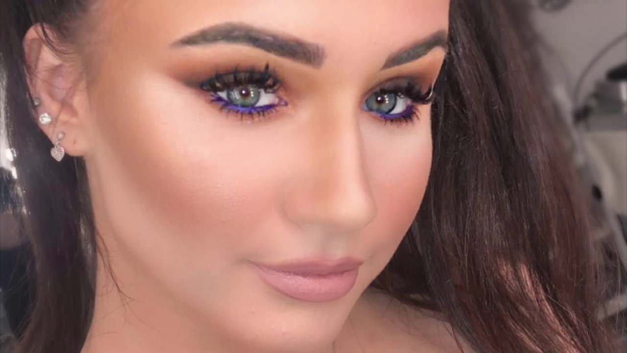 Brown Smokey Glam Makeup Tutorial | Mink Studios - YouTube