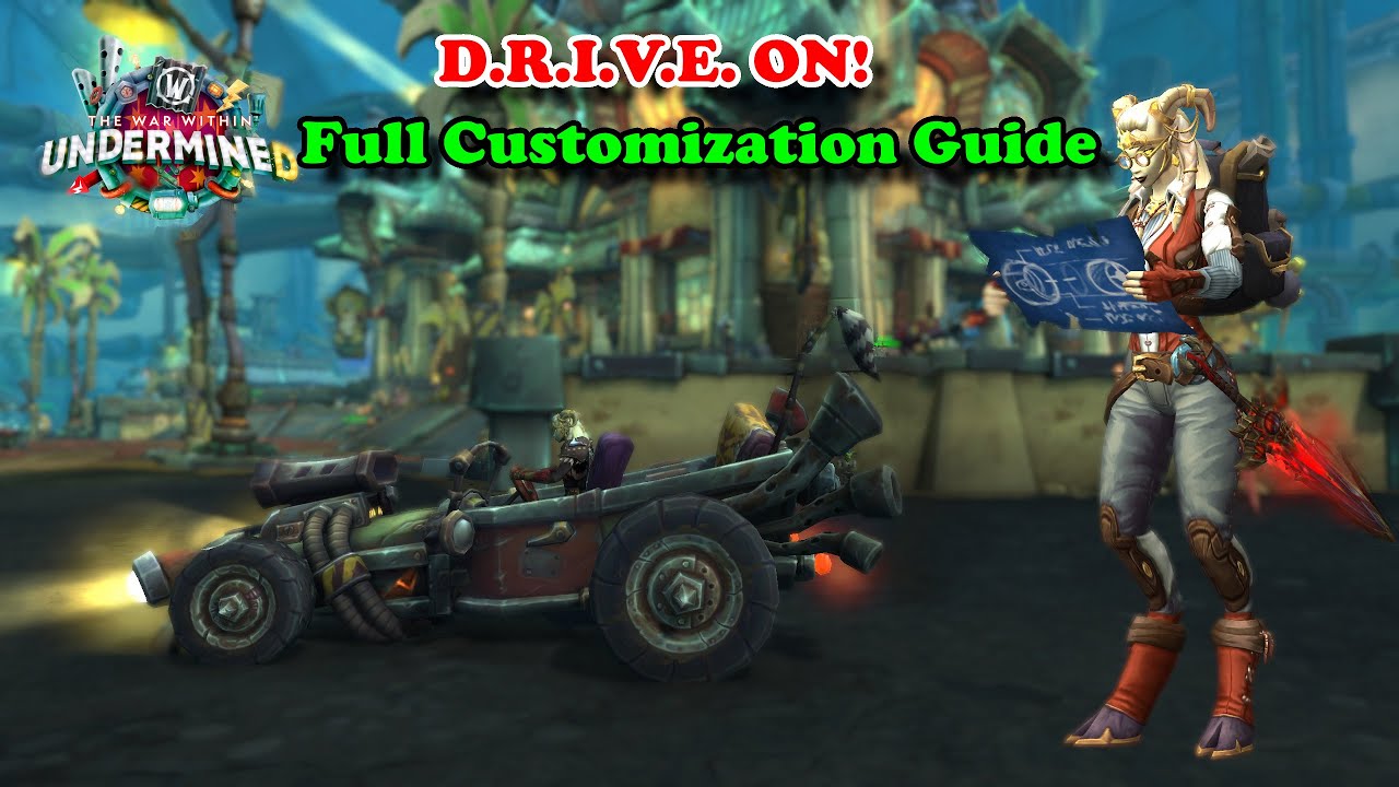 Maximize your D.R.I.V.E - The Complete Guide To Customizing Your New ...