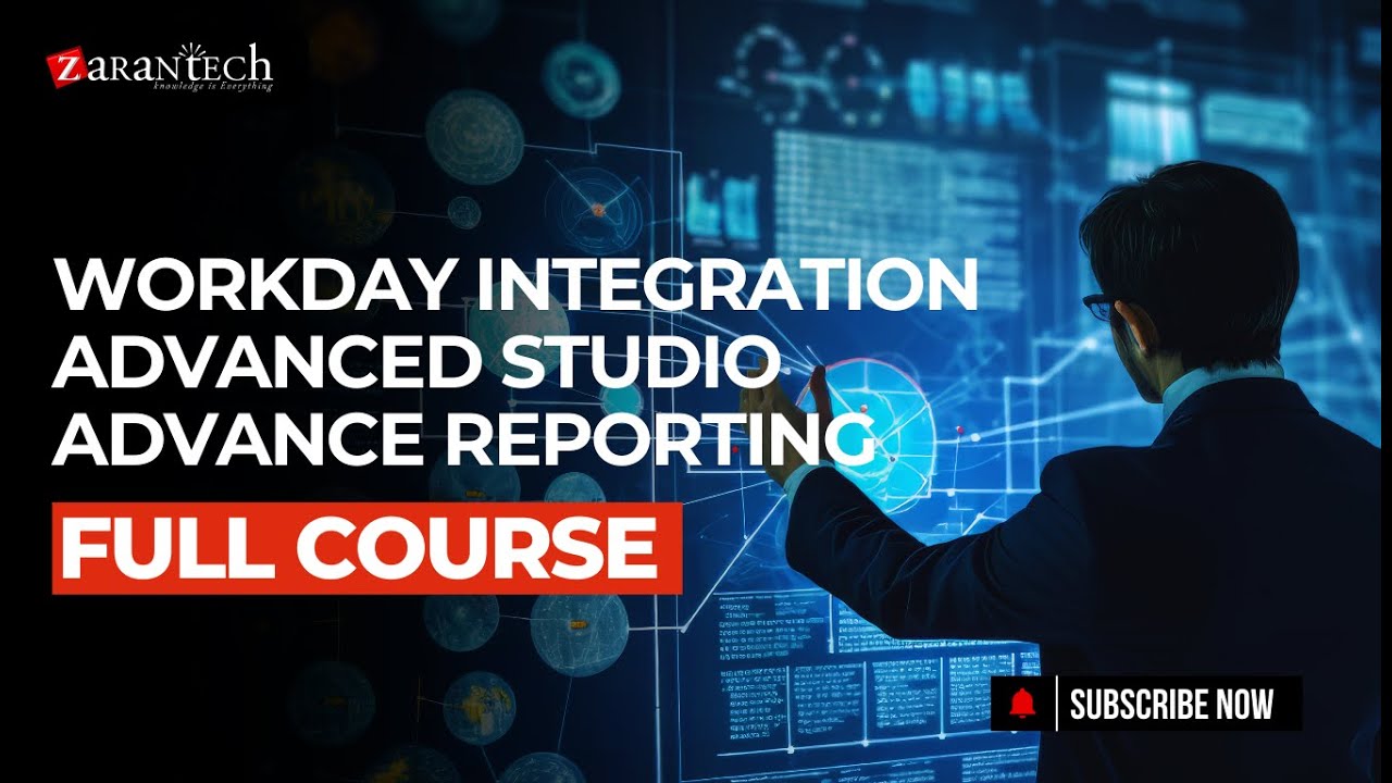 Workday Integration Advance Studio Advance Reporting Training ...