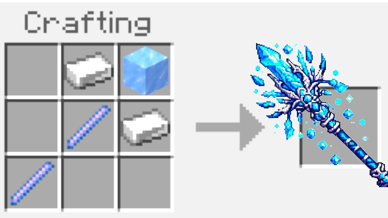 How to Get This Magic Staff in Minecraft Bedrock with Commands! - YouTube