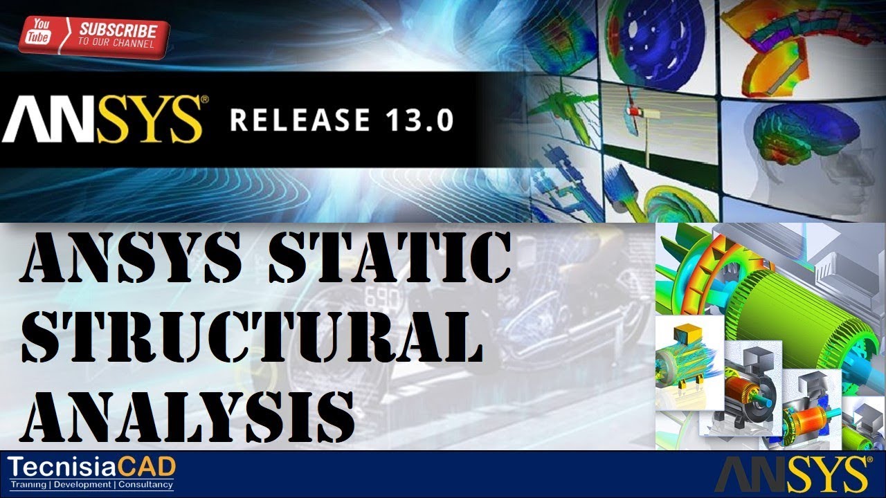 ANSYS Training & Tutorials | Static structural Analysis of Bridge - YouTube