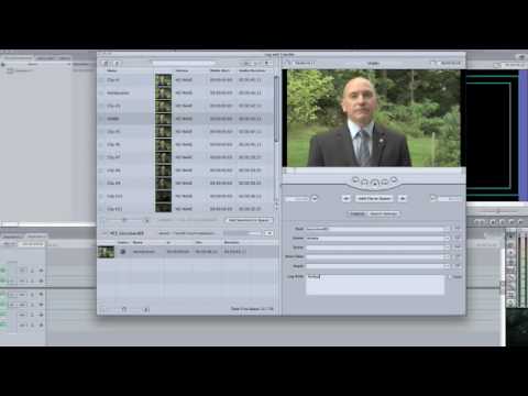 Final Cut Express Video Tutorial: How to import (BEGINNER) - YouTube