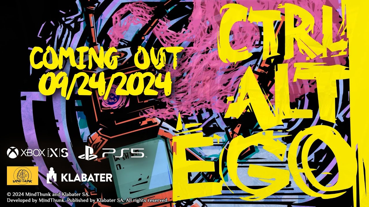 Ctrl Alt Ego on Xbox and PlayStation || Release Date: 24th September, 2024 || Announcement ...