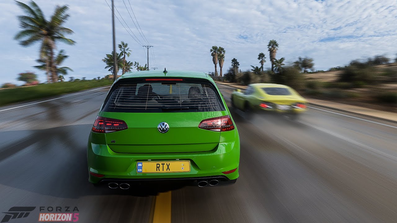 Volkswagen Golf R - Race Gameplay Forza Horizon 5 - YouTube