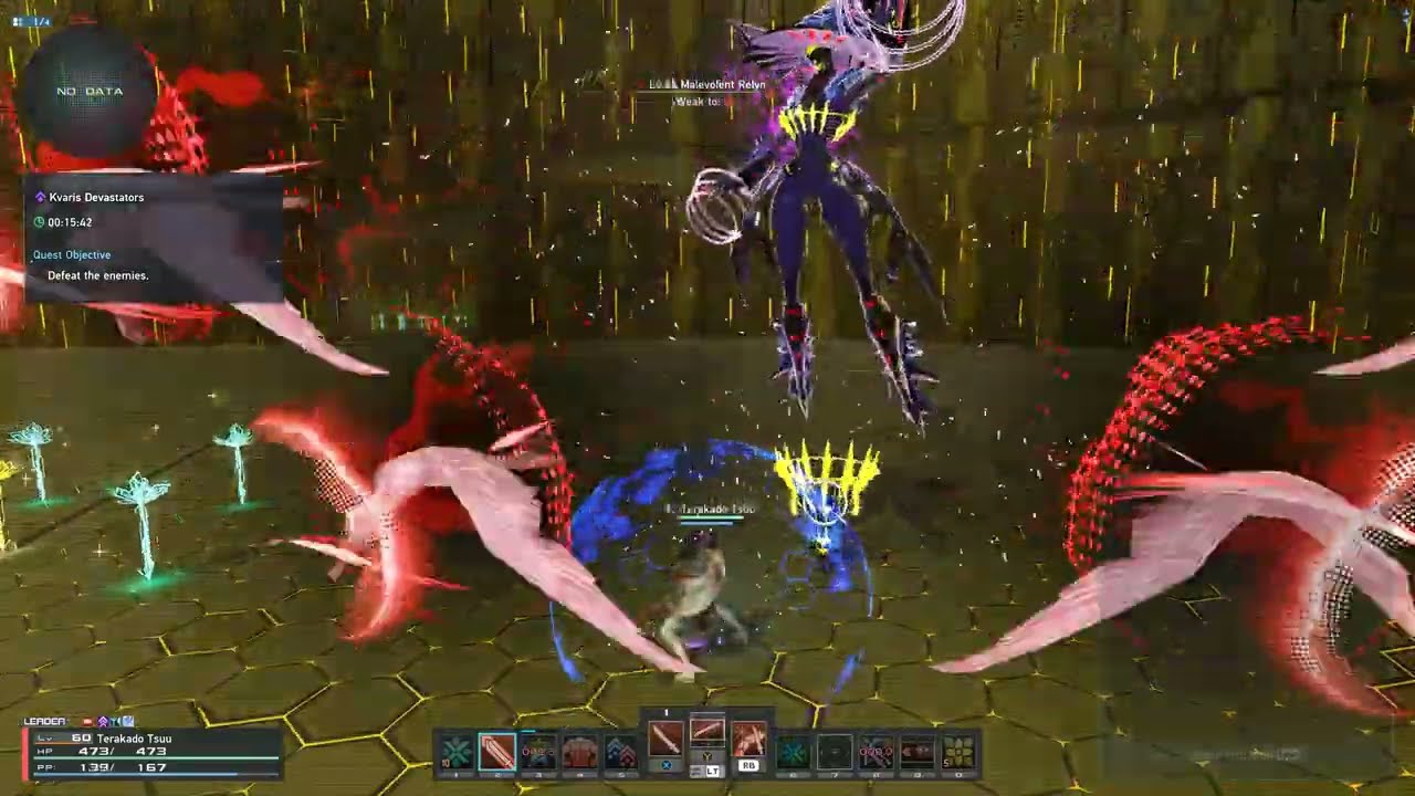 [PSO2:NGS] Kvaris Devastators Solo BrFi Katana Only (Progress Report 4 ...