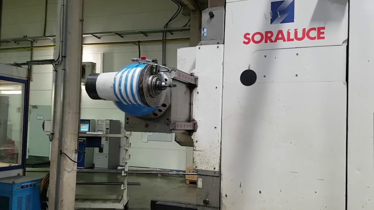 Soraluce SL-4000 Milling Machine (1994) - YouTube