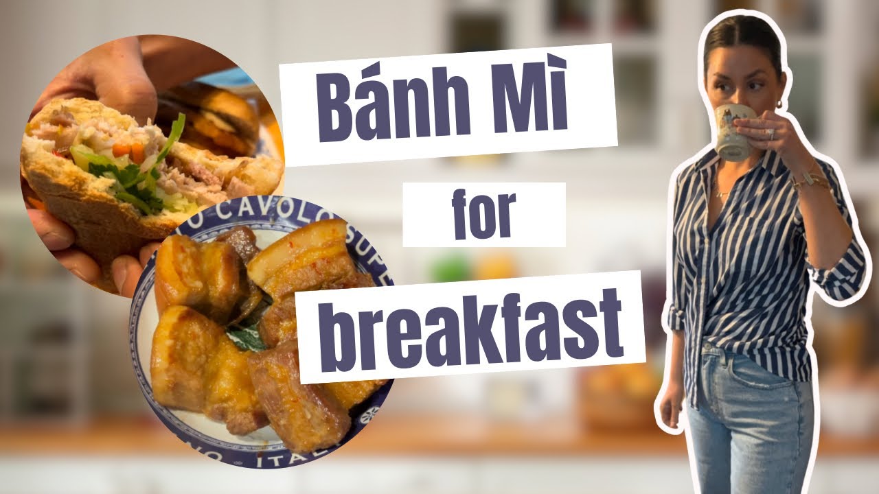 Bánh mì for breakfast is the BEST type of breakfast. - YouTube