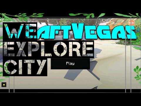 We playing craft Vegas game to explore city - YouTube