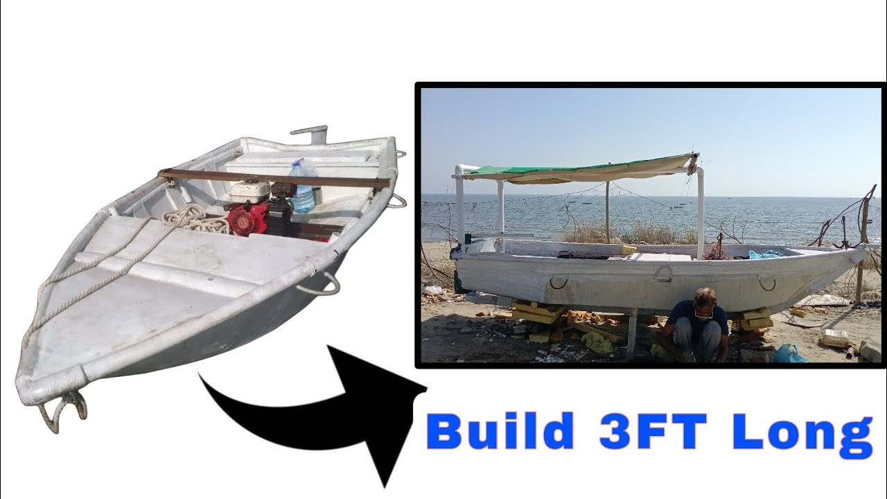 How to Extend a Fiberglass Fishing Boat Hull: 3 Simple Steps - YouTube