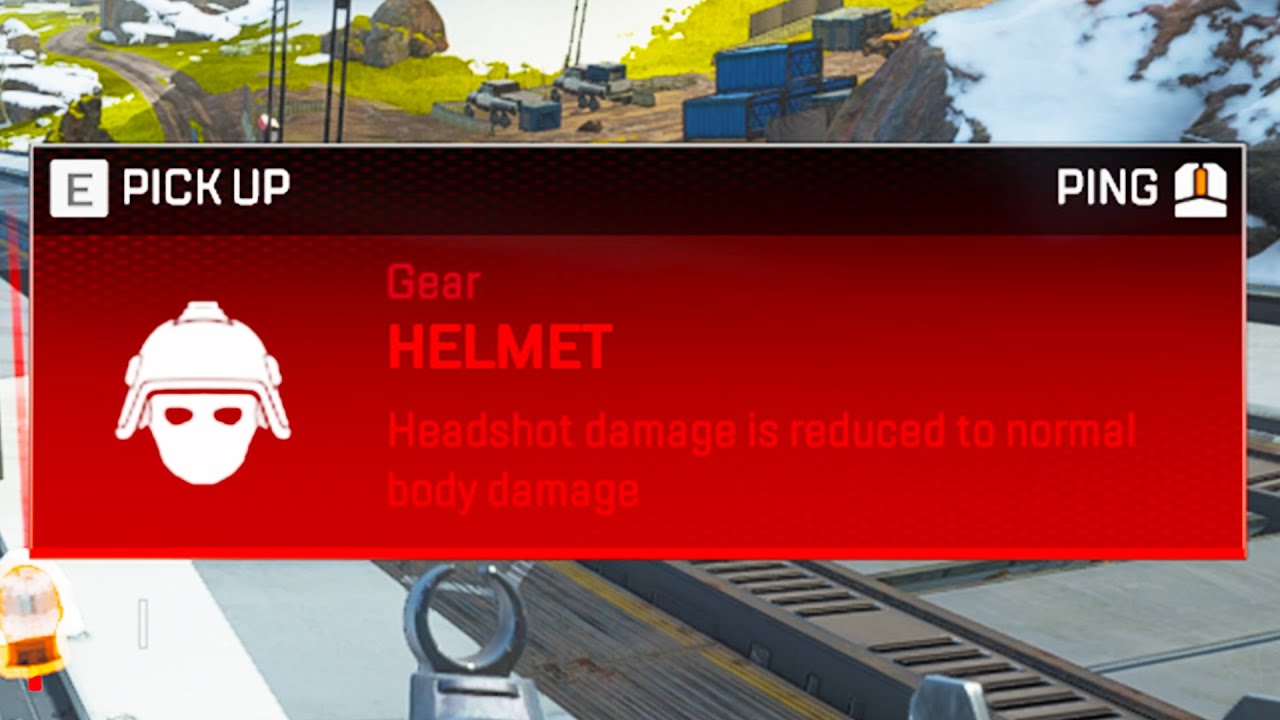 Red Helmet in Apex Legends - YouTube