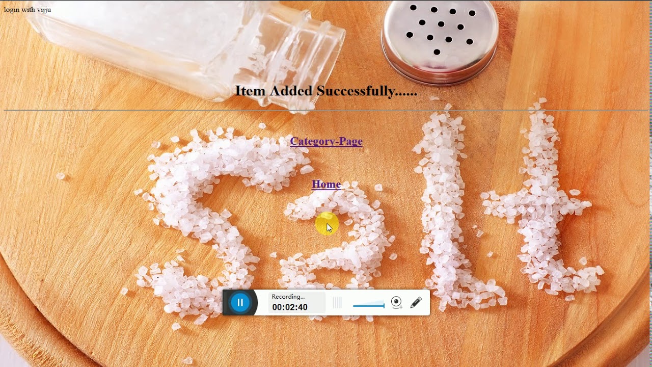 E-Ration System Project.. - YouTube