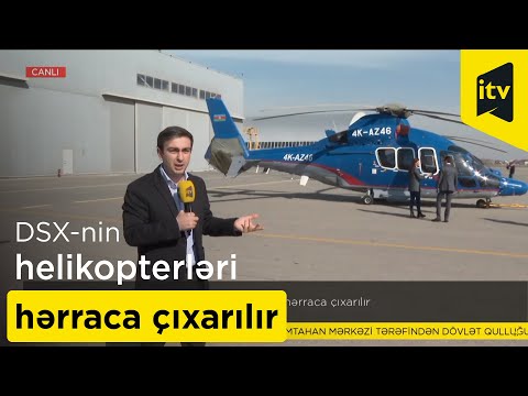 Dövlət Sərhəd Xidmətinin helikopterləri hərraca çıxarılır