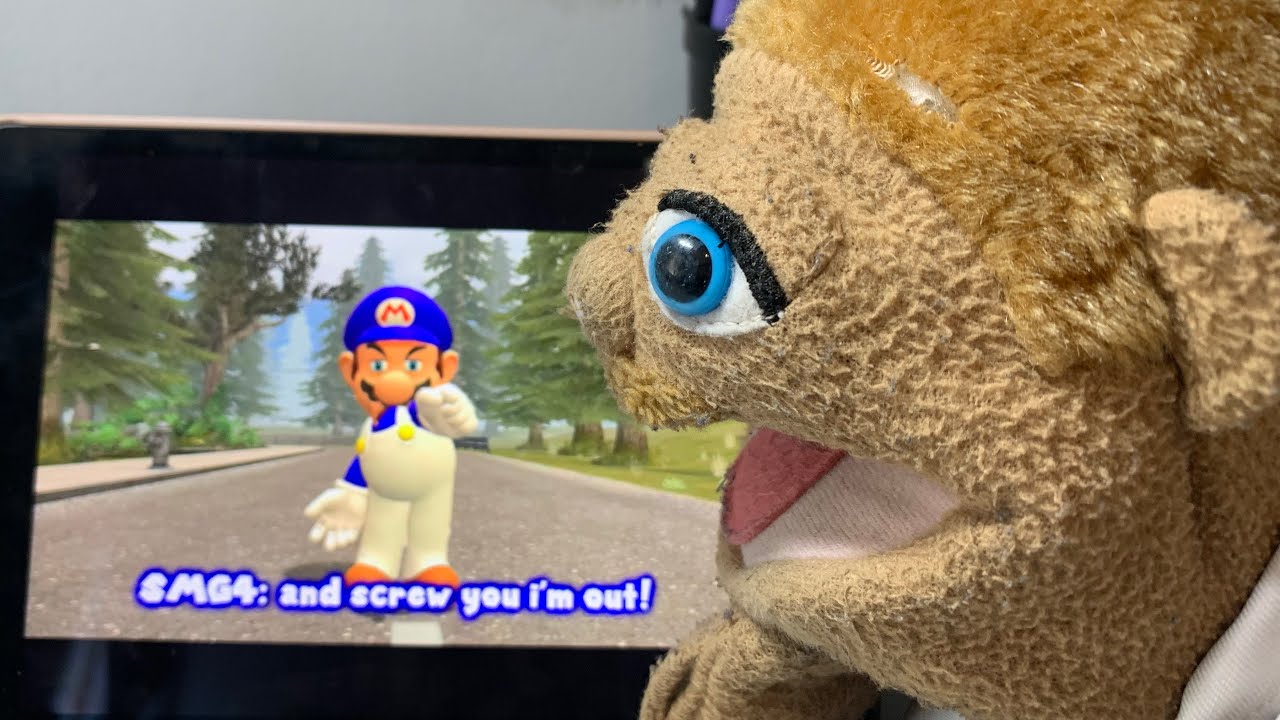 SMG4 REMASTERED64:Stupid Mario Kart Reaction(Brooklyn Reaction) - YouTube