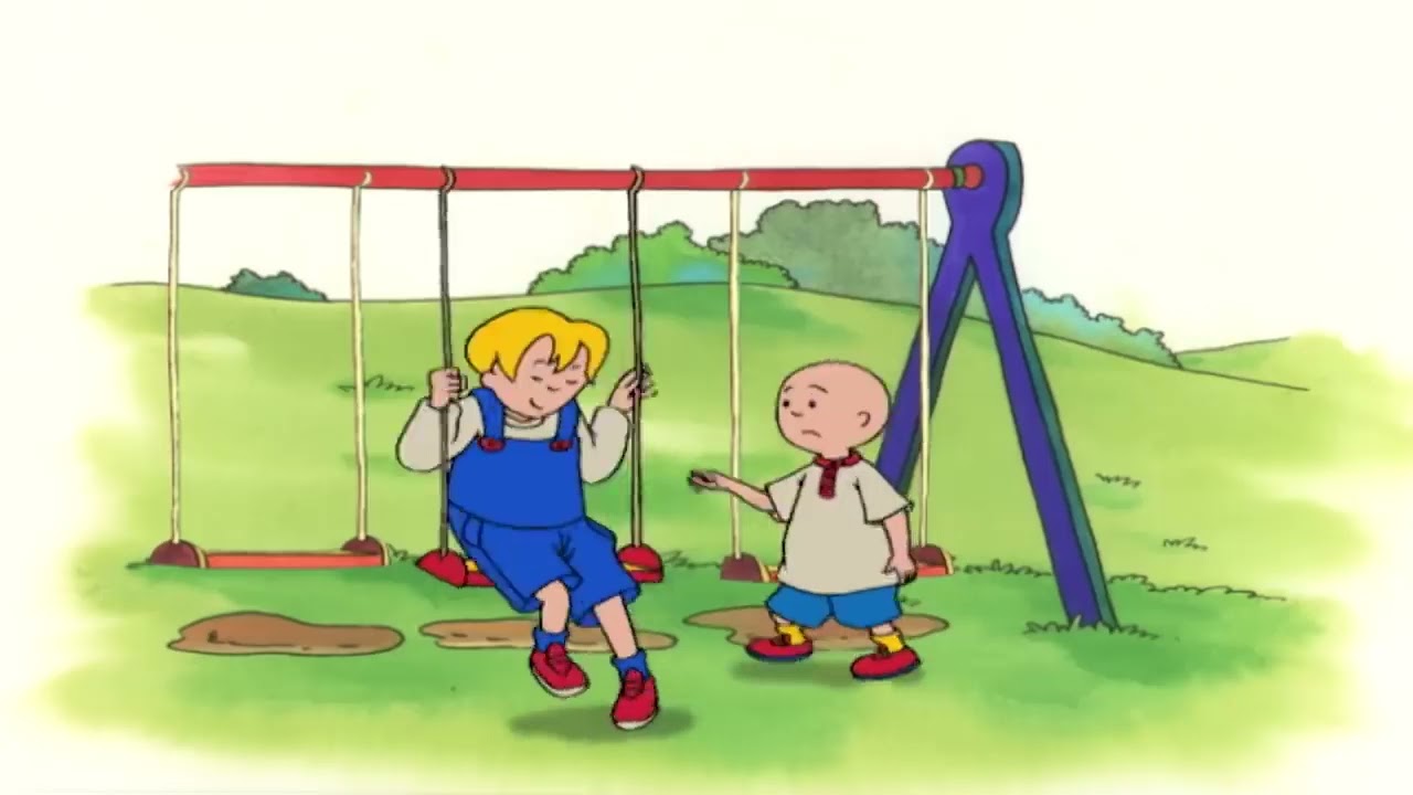 Caillou Playing With Friends