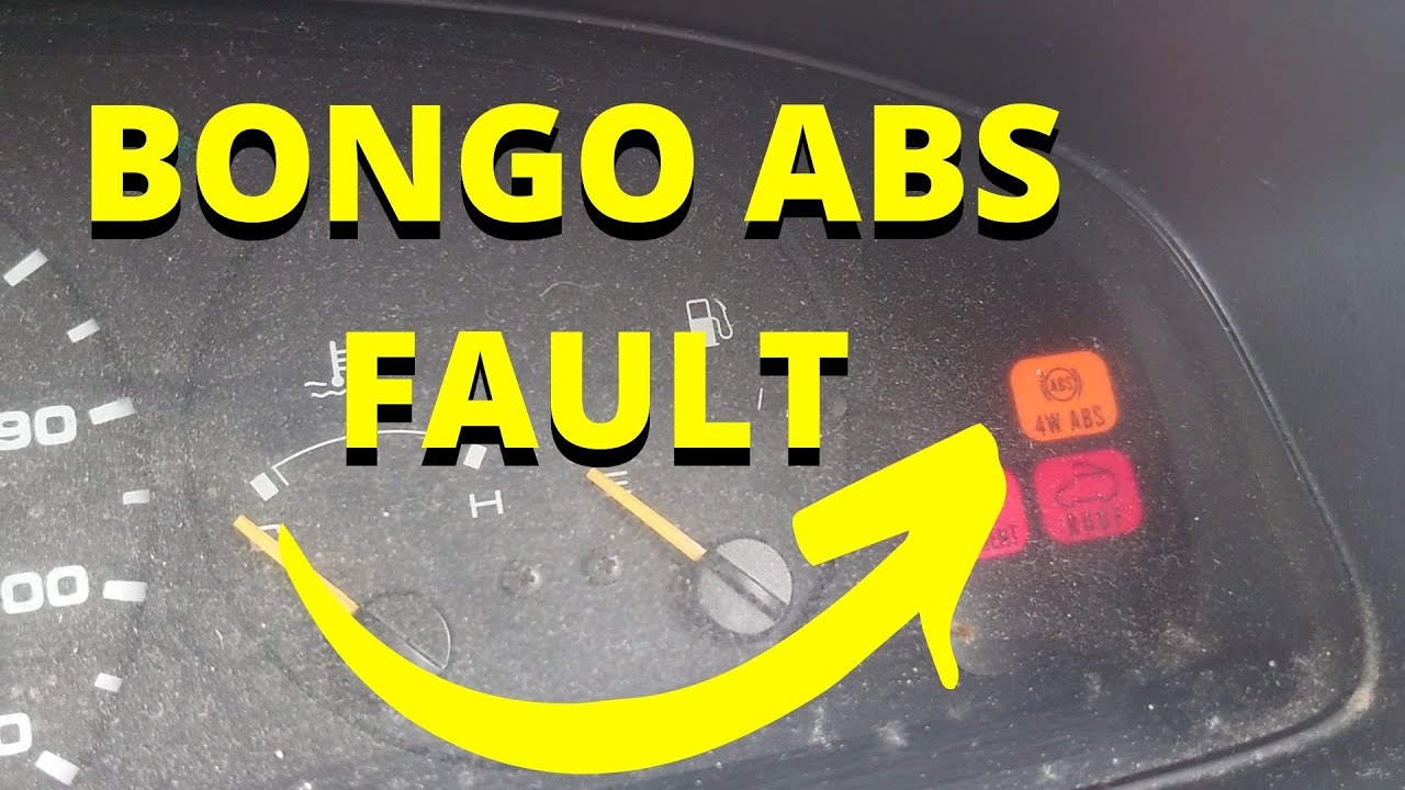 Mazda Bongo/Ford Friendee ABS fault flash code 11 - YouTube