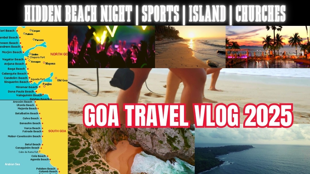 Goa Vlog: Ultimate Travel Guide for Goa Trip in 2025! India Road Trip Vlog 2025! - YouTube
