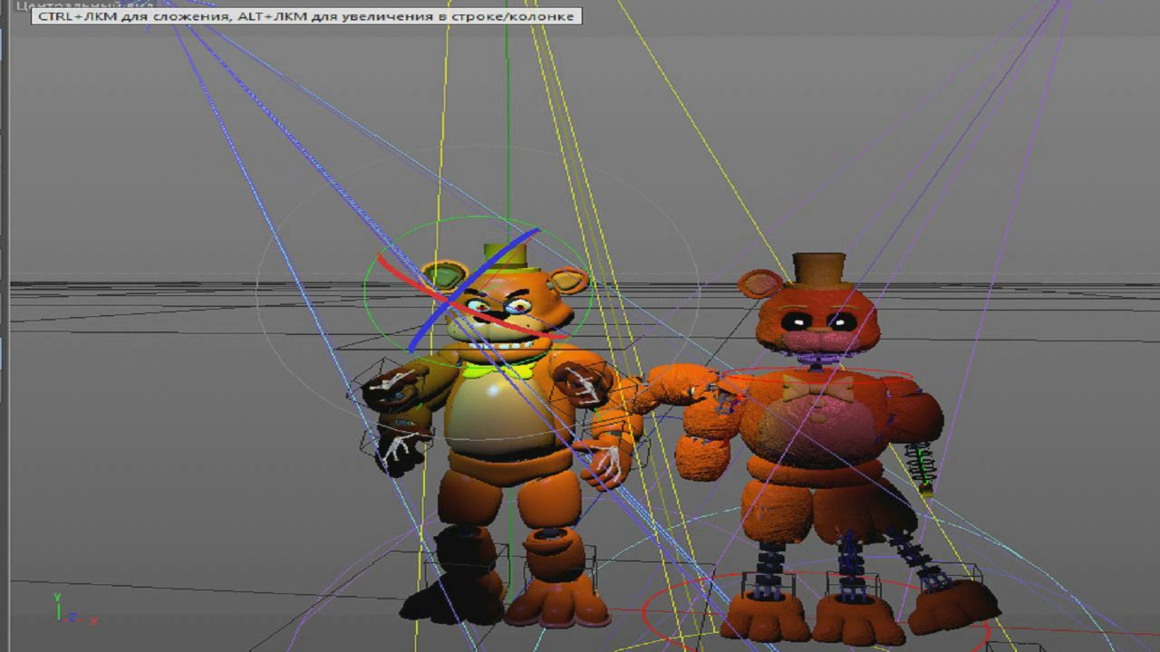 [C4D/FNAF] MONSTERS SPEEDART - YouTube