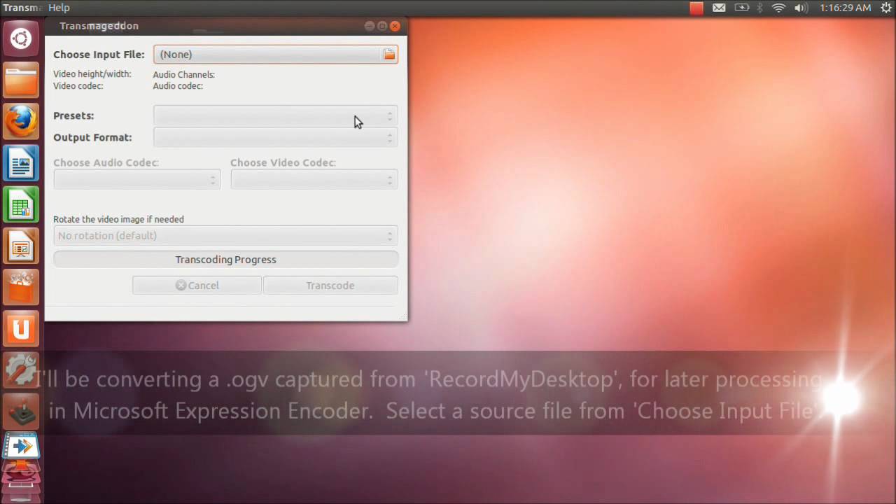 How to Convert Video in Ubuntu with Transmageddon - YouTube