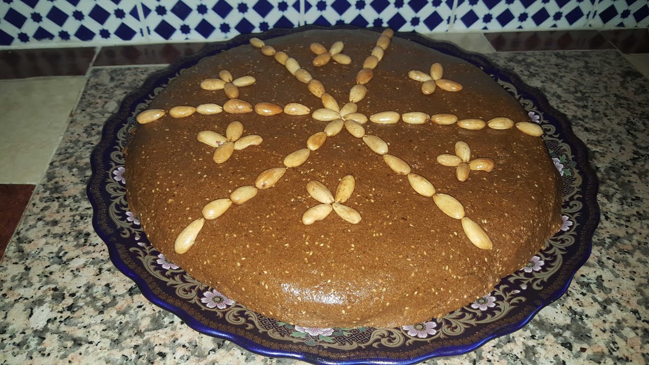 سلو أو السفوف المغربي Sellou ou sfouf marocain - YouTube