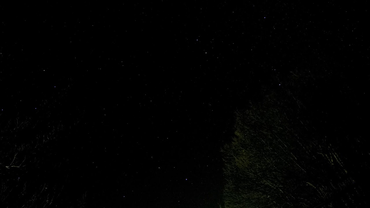 last night lapse in 2019 - YouTube