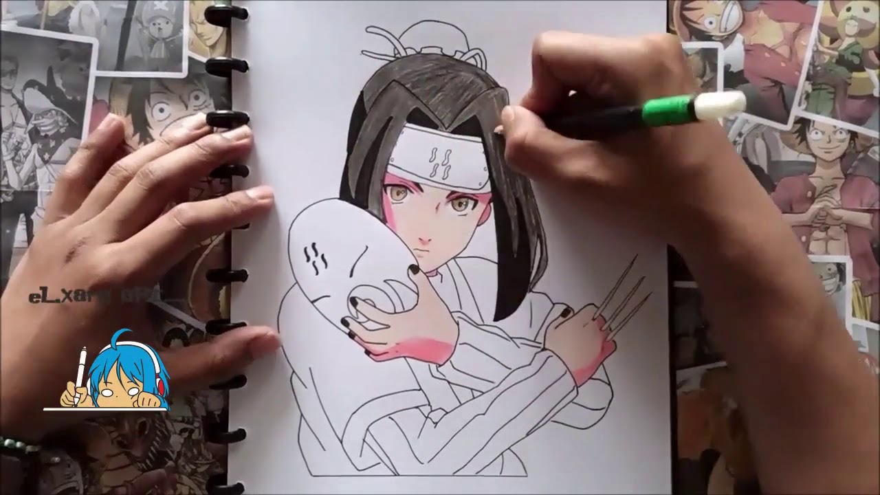 Drawing Haku Anime Naruto - YouTube