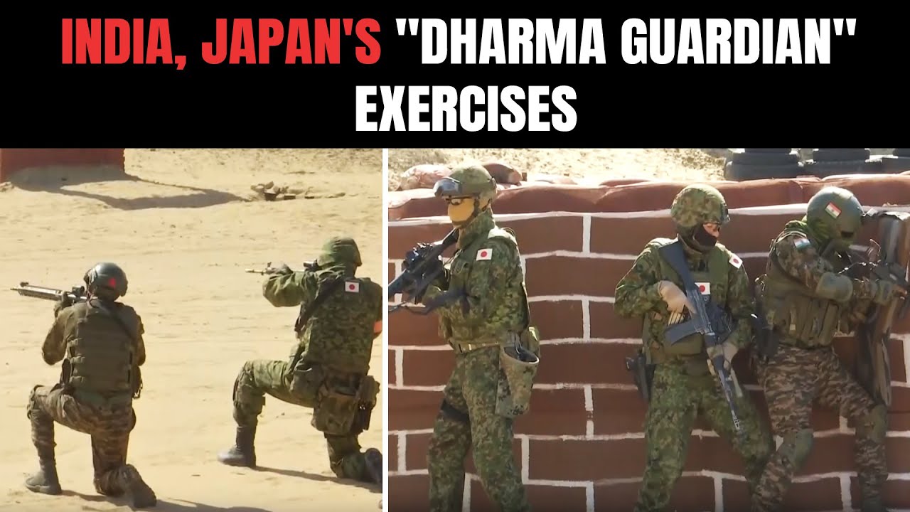 Armies Of India, Japan Perform Mock Drills At "Dharma Guardian" Joint ...
