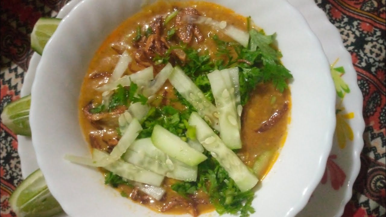 Halim recipe. Make it easy - YouTube