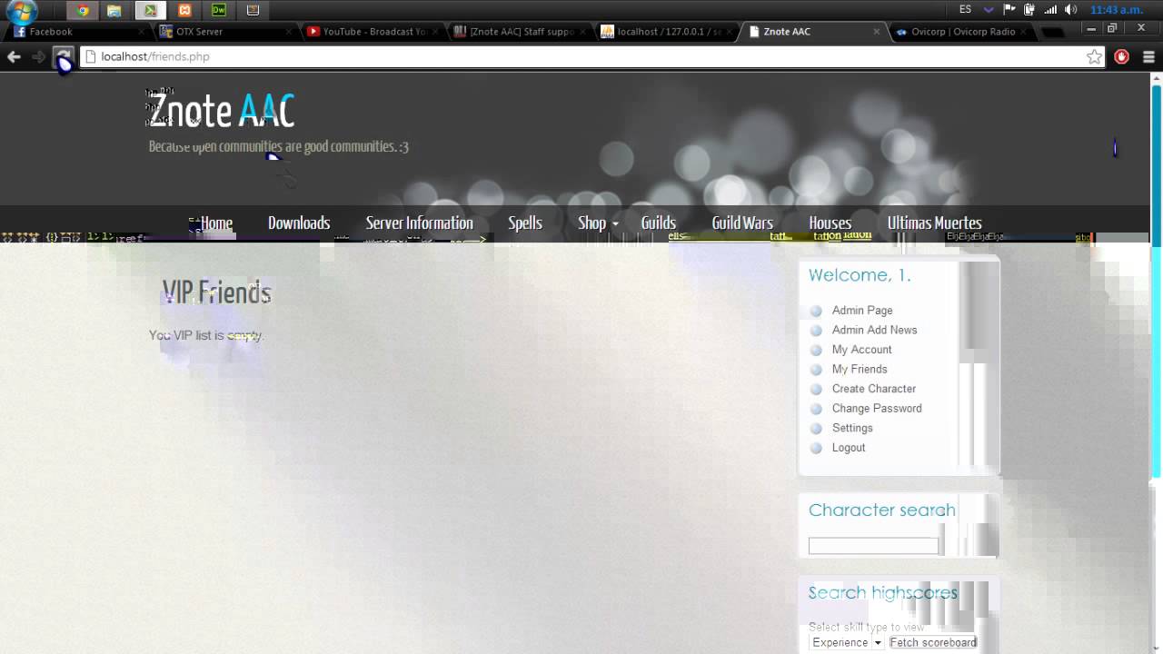 Crear Znote Acc Parte 4 - YouTube