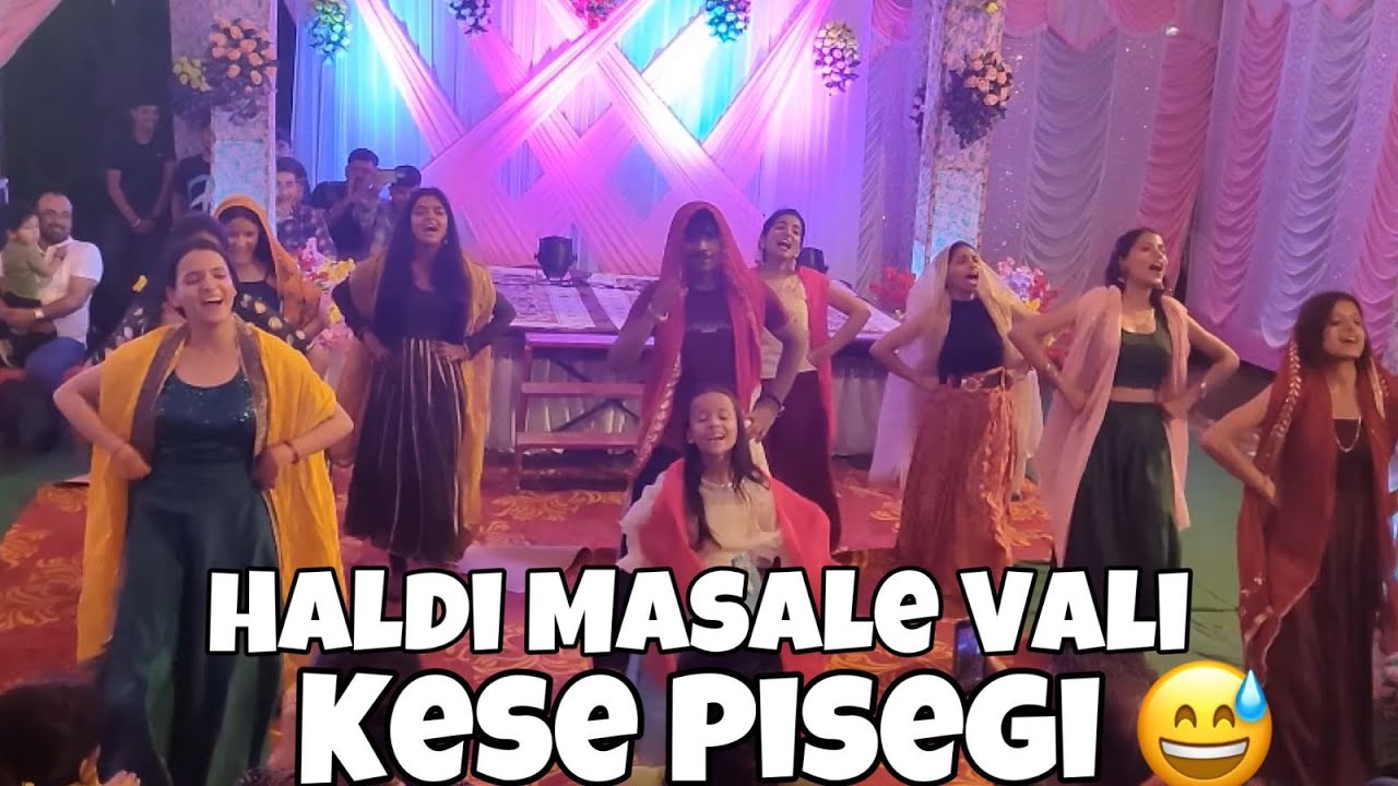Haldi Masale Vali Kese Pisegi | Surprise Dance Performance | Sister ...