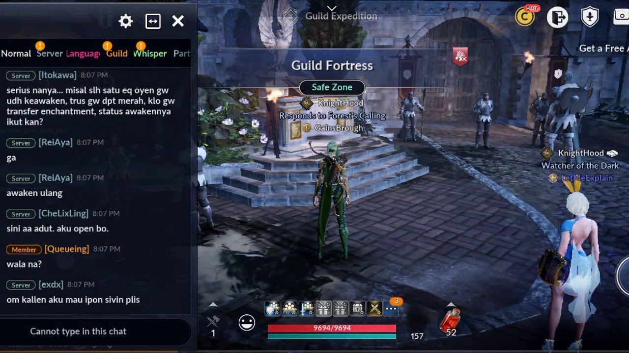 KnightHood Elite Guild Boss Rush (Dandelion Server) - YouTube