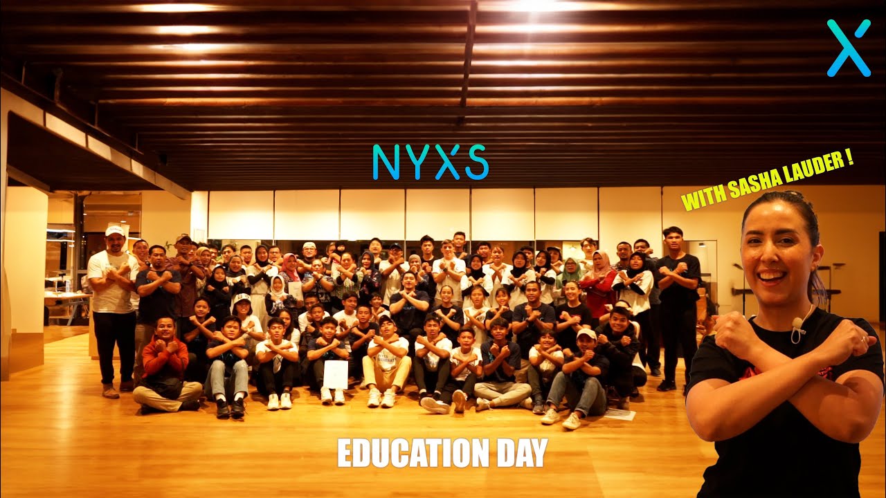 How to Improve Public Speaking - NYXS #education #day with Sasha Lauder ...