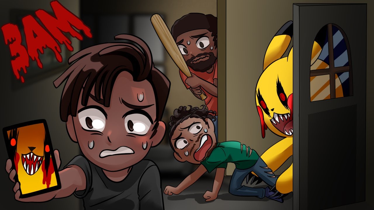 DO NOT FACETIME PIKACHU AT 3AM!!! (WE WERE SHOCKED) - YouTube