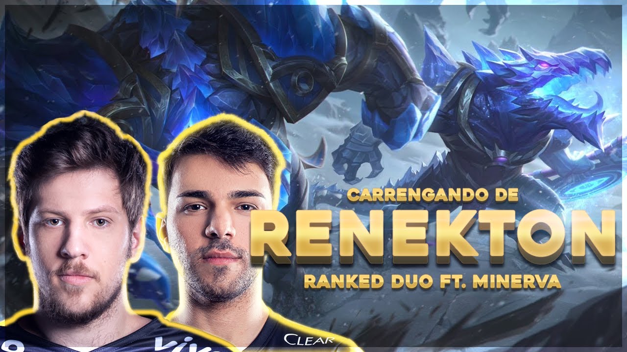 COMO CARREGAR JOGANDO DUO TOP E JUNGLE FT MINERVA LOL - YouTube